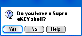 eKey Palm - Authorizing eKey Software